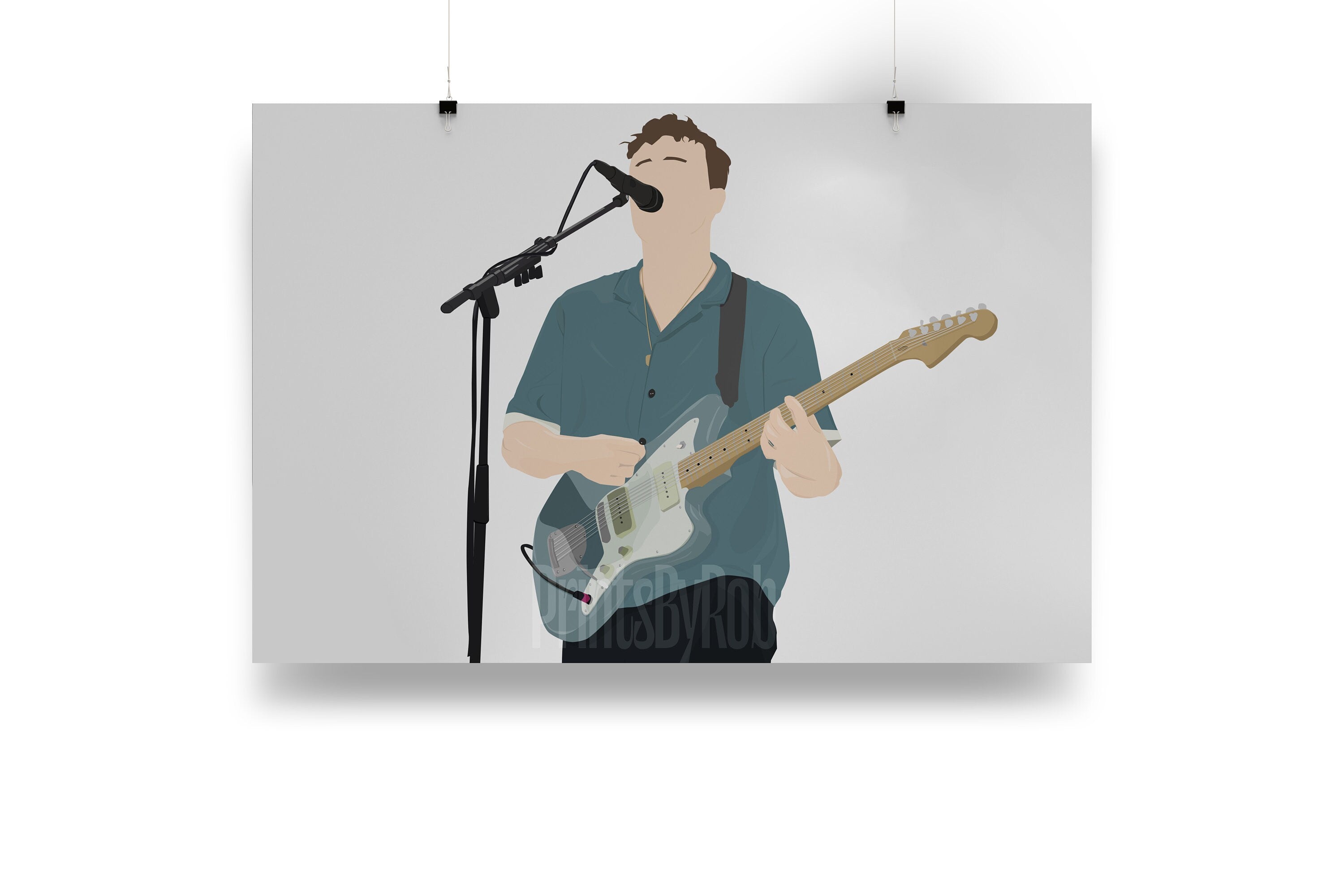 Sam Fender Poster - Music Art - Newcastle Print – Print By Rob